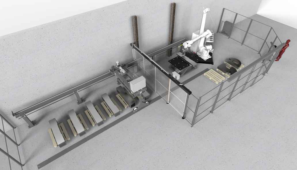 Robotic grinding | Automated deburing of workpieces | Deslaging ...