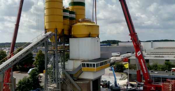 Storage Bunker Concrete Plant Meppel